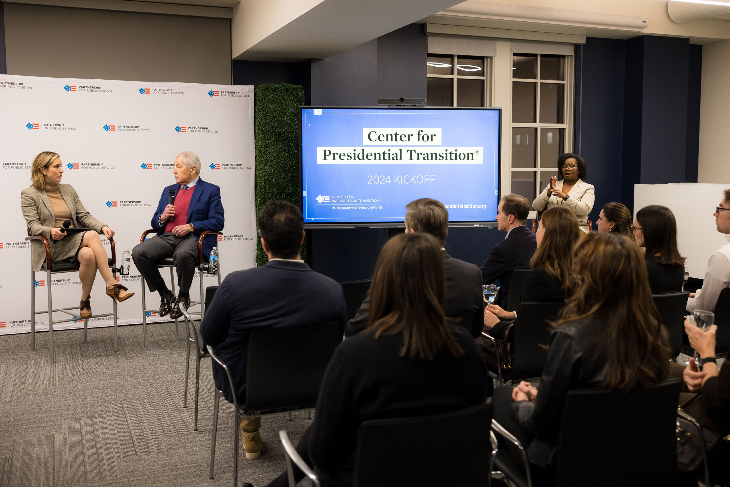 How Outside Groups Support Presidential Transitions