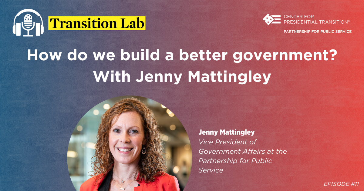 How do we build a better government? With Jenny Mattingley • Center for ...